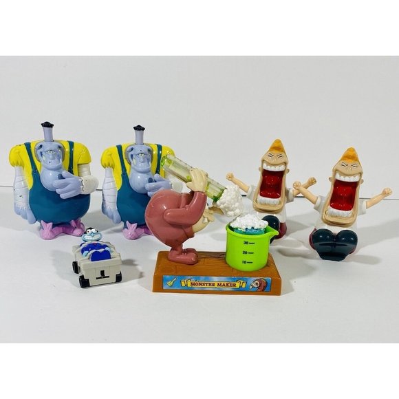 Dreamworks | Toys | Toonsylvania Cartoon Kids Meal Toys Lot Of 6 Spooky ...